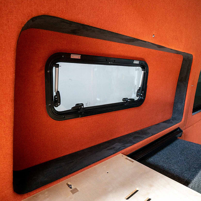 Ford Transit 148 EL Bump Outs | Flarespace