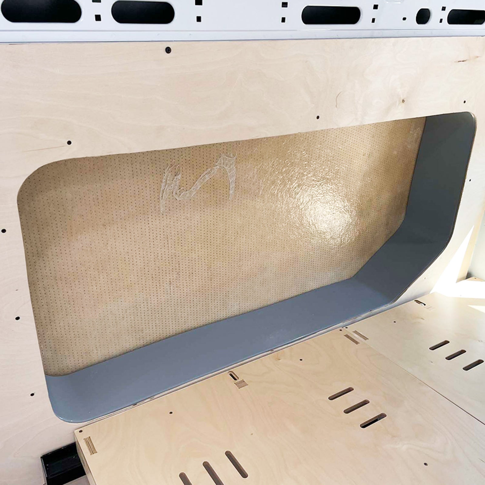 Ford Transit 148 EL Bump Outs | Flarespace