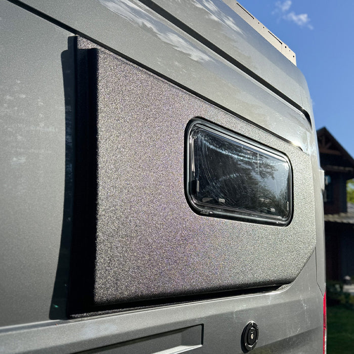 Ford Transit 148 EL Bump Outs | Flarespace