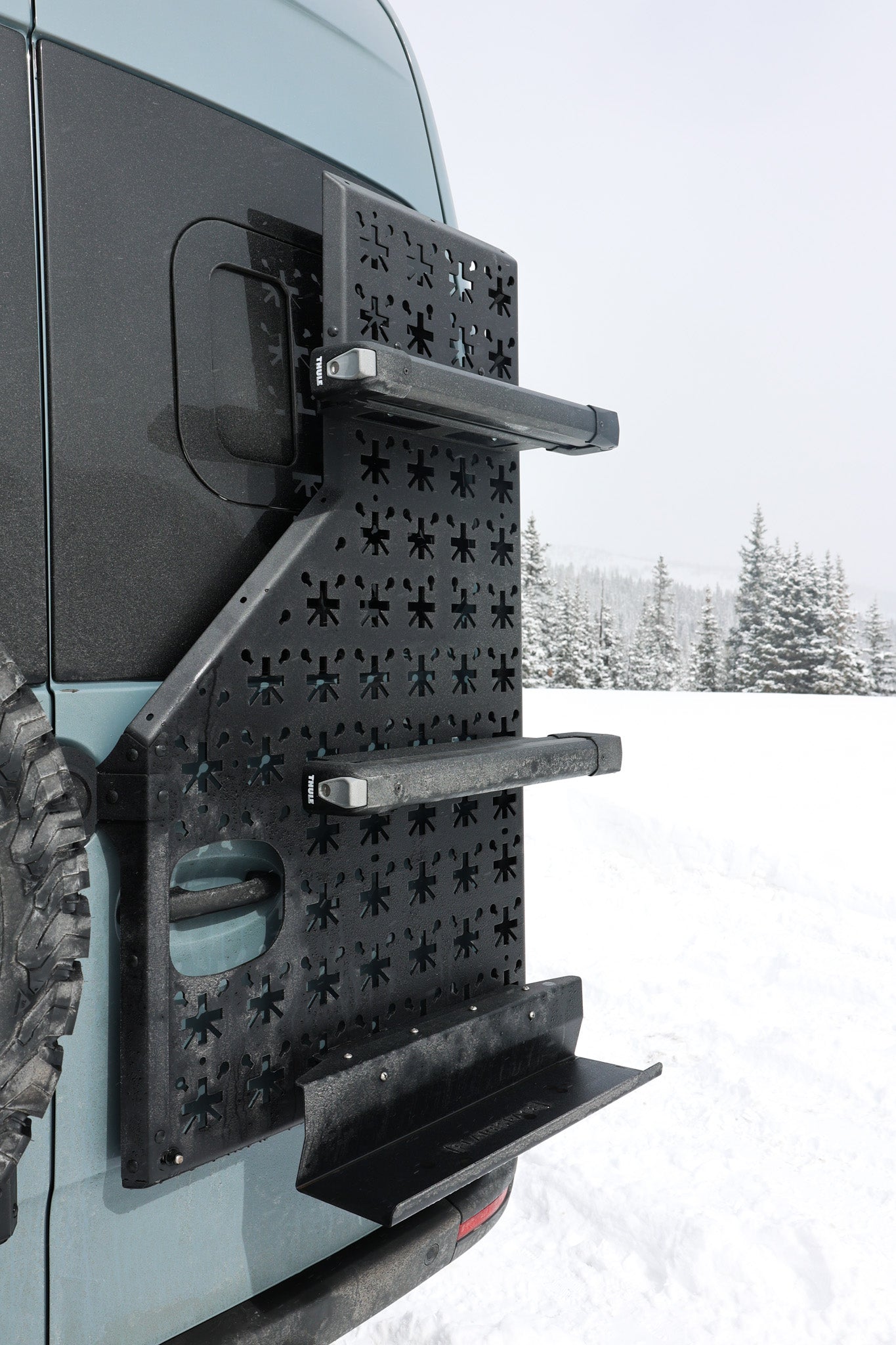 Thule Ski Rack with Flarespace Mounting Hardware | Flarespace Adventure ...