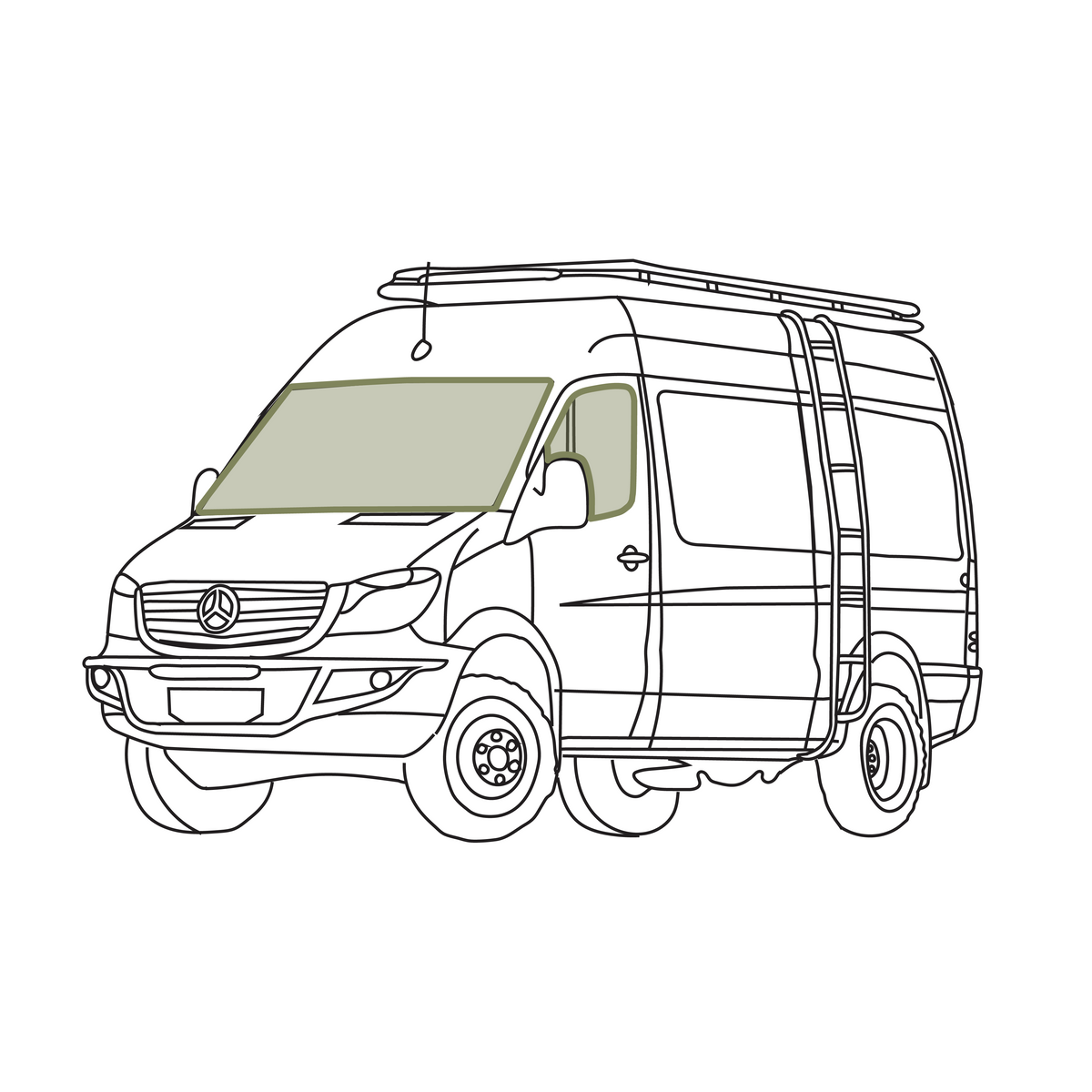 VanEssential Mercedes-Benz Sprinter Front Cab Bundle